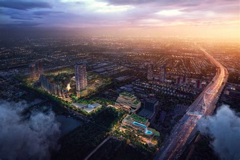 Gallery Of Foster Partners Designs Sustainable Masterplan In Bangkok 3