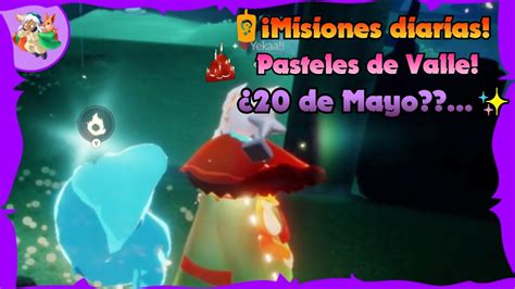 Misiones Diarias De Mayo Pasteles Bosque Escondido Sky Cotl Misiones YouTube