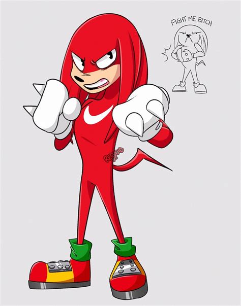 Knuckles The Echidna Ехидна Наклз Sth Art Sth Персонажи