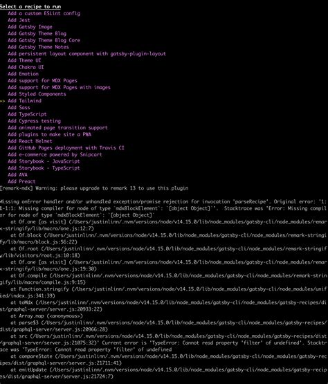 Gatsby Recipes · Gatsbyjs Gatsby · Discussion 22991 · Github