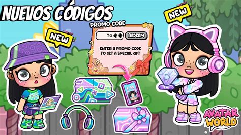 NUEVOS CÓDIGOS DE REGALOS DE CREADORES GRATIS EN AVATAR WORLD MUY