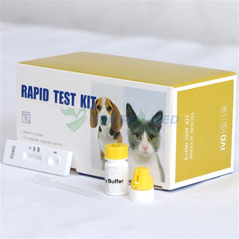 Ysenmed Veterinary Rapid Test Strips Toxo Ab Toxoplasma Igg Igm