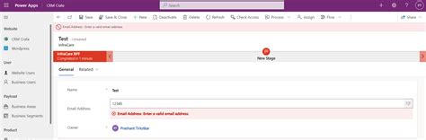 How To Configure Email Address Validation For Email In Power Apps Dynamics 365 Crm Crate