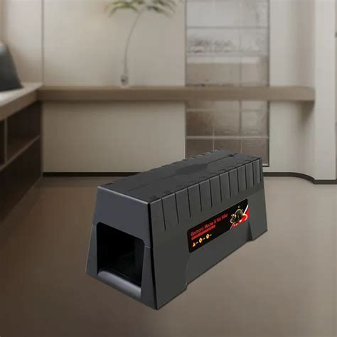 High Voltage Electronic Rodent Killer Trap With Humane Safety Pest