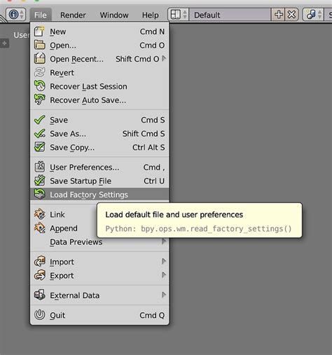 How Do I COMPLETELY Reset Blender Basics Interface Blender Artists Community