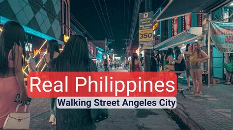 Walking Street Angeles City Philippines Tour Dji Pocket 3 Youtube