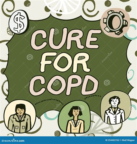Conceptual Display Cure For Copd Conceptual Photo Medical Treatment
