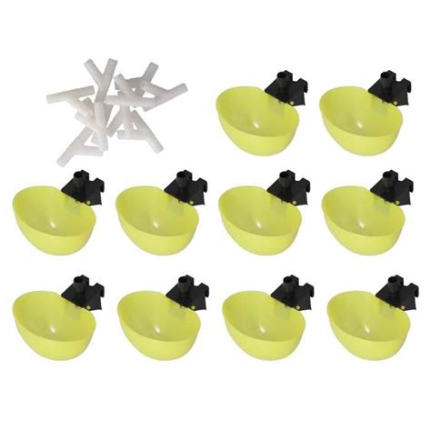 VGEBY Gobelets Automatiques Pour Abreuvoirs D Oiseaux VGEBY Abreuvoir