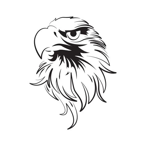 Premium Vector Line Art Garuda Design Which Has A Strong And Firm Meaning