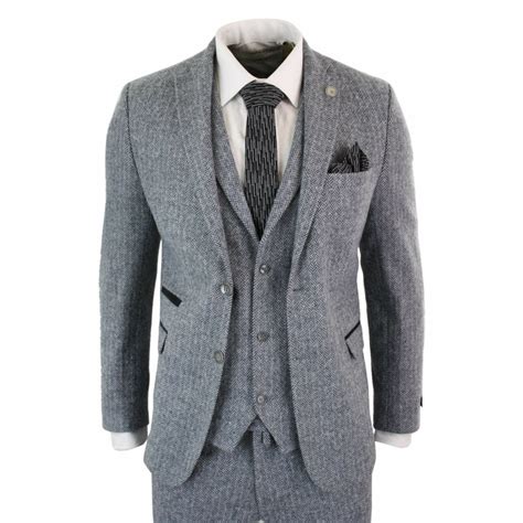 Mens 3 Piece Wedding Suits Groom Suits Happy Gentleman