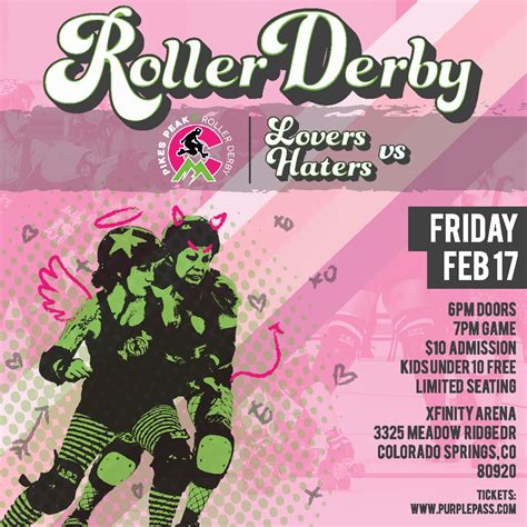 Lovers Vs Haters Pikes Peak Roller Derby