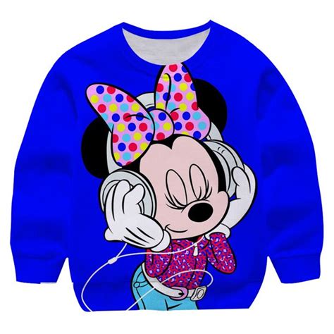 Bebé Niños Niñas Mickey Mouse Sudaderas Con Capucha Moda Minnie