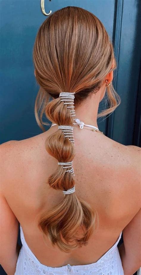59 Gorgeous Wedding Hairstyles In 2022 Bridal Bubble Pony