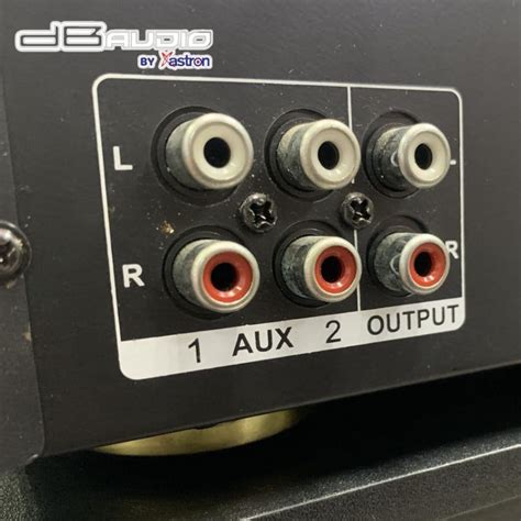 Dbaudio 300w X2 Perfect Match 80 Hifi Amplifier With Dual Super Bass Speaker Audio Soundbars