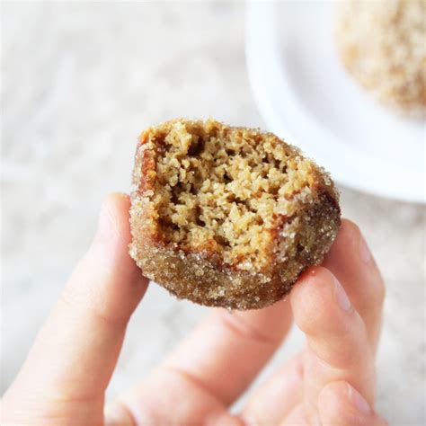 Almond Flour And Oatmeal Cinnamon Sugar Baked Donuts Made Gluten Free