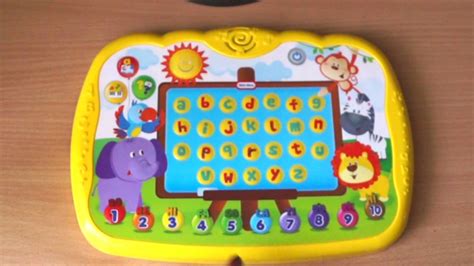 Детская игрушка развивающий музыкальный планшет, игровой центр, изучаем ...