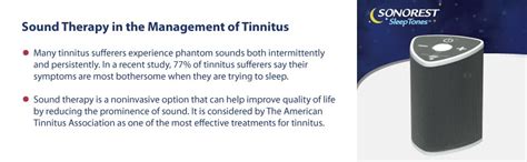 Sonorest Sleep Tones Portable Sound Masking Device For Tinnitus Relief Buy Now With Express