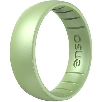 Enso Rings Classic Birthstone Series Silicone Ring 9 Peridot Target