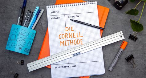 Die Cornell Methode Schritt Für Schritt Erklärt Rothstift Onlineshop