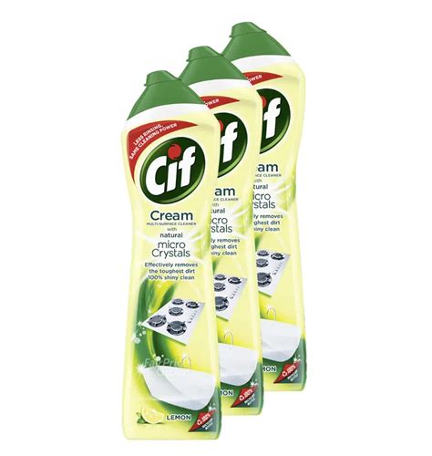 Cif Cream Cleaner Professional Multipurpose Cream Cleaner 500ml Bottle