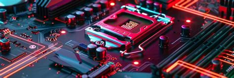 Premium Photo Modern Computer Motherboard And Cpu Socket