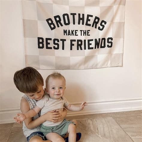 Brothers Make The Best Friends Sign Etsy
