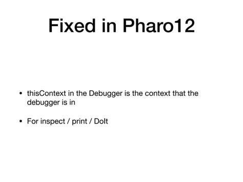 Thiscontext In The Debugger Pdf Programming Languages Computing