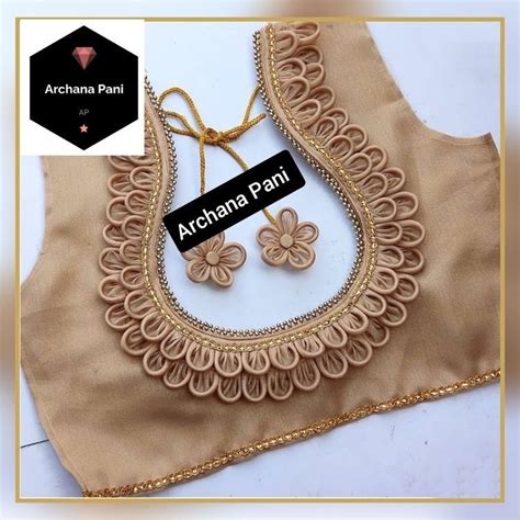 Back Neck Blouse Design Cutting And Stitching Blouse Design Kriti
