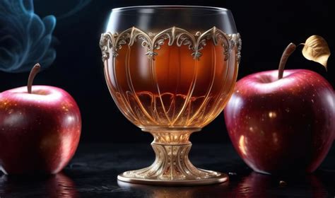 Mystical Apple Cider Ultra Detailed Hyperrealism Premium Ai Generated