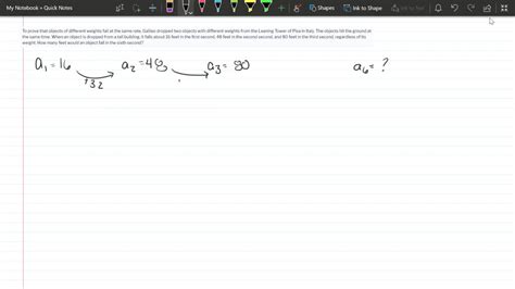 to prove that objects of different weights fall at the same rate