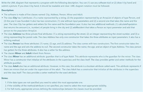Solved Please Help With Java Write The UML Diagram That Chegg