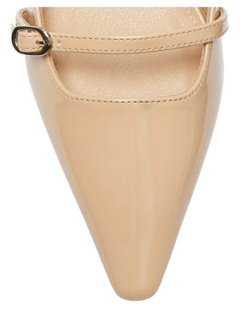Ravella Ashley Heeled Shoes In Nude Patent Myer