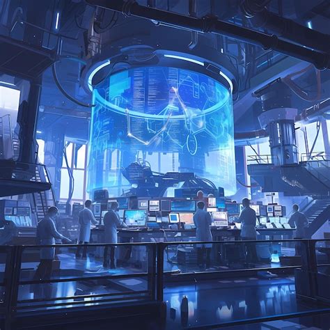 Premium Photo Hightech Lab Scientists Exploring Advanced Science