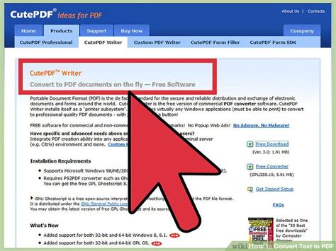 Ways To Convert Text To Pdf Wikihow