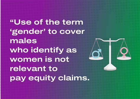 There Is No Valid Reason To Remove The Word Sex From The Language Of Pay Equity
