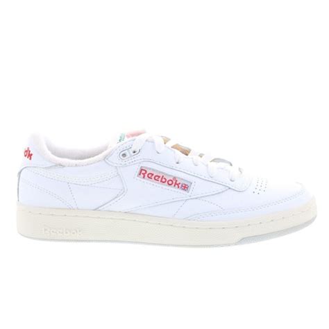 Reebok Club C 85 Vintage Mens White Leather Lifestyle Sneakers Shoes Ebay