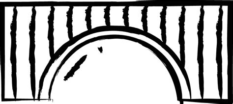 Bloukrans Brigde Hand Drawn Vector Illustration 35500065 Vector Art At