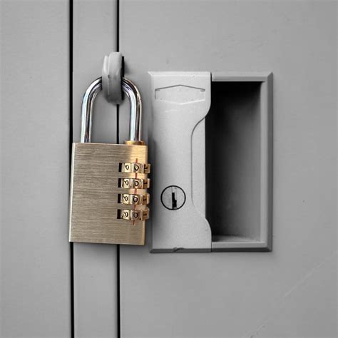 Brass Security Padlock With Passcode 85x38x13mm