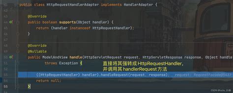 Springmvc之requesthandler的使用与源码解析 Csdn博客