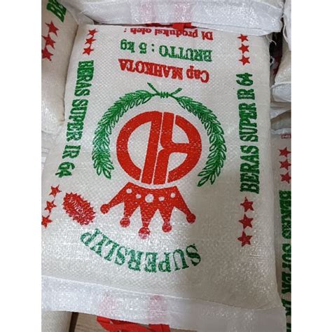 Jual Beras Putih Cap Mahkota Shopee Indonesia