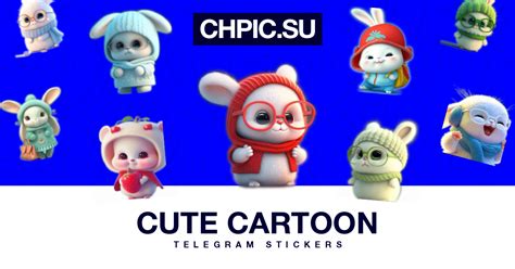 Telegram Sticker 🐰 From Cute Cartoon Pack