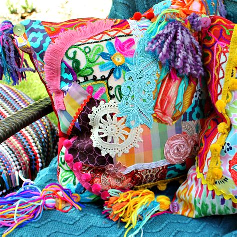 Mark Montano Funky Patchwork Pillows
