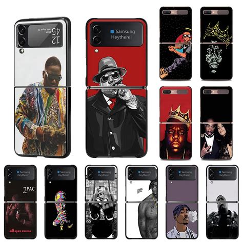 Funda De Tel Fono Negra Antica Da Para Samsung Galaxy Z Flip4 Flip 3 4