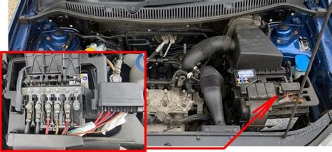Fuse Box Diagram Volkswagen Polo 9n 2002 2009