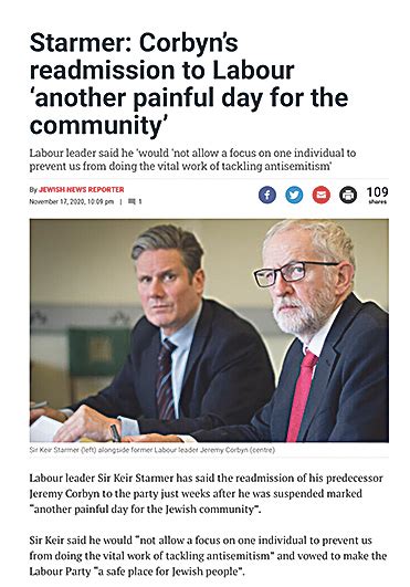 Starmers Report Card One Year Of Keir Jewish News