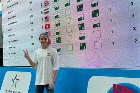 مسابقات جهانی سنگنوردی سارینا غفاری به فینال رسید فوتبالی