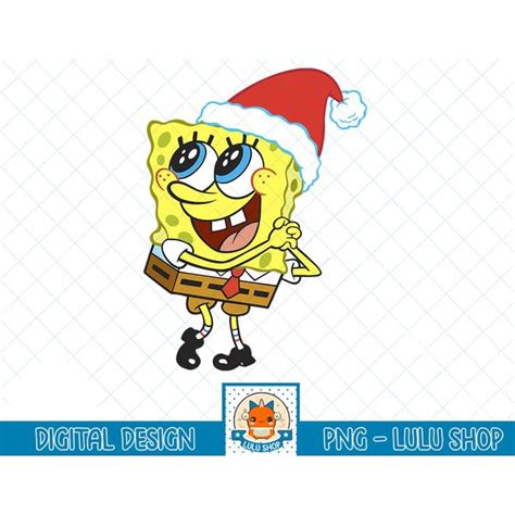 Spongebob Squarepants Santa Hat Dreaming Of Christmas T Shir Inspire