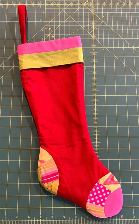How To Make A Homemade Lined Christmas Stocking Create Whimsy