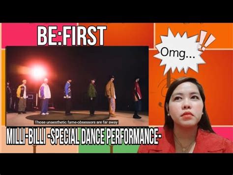LeBrent Reacts BE FIRST Milli Billi Special Dance Performance