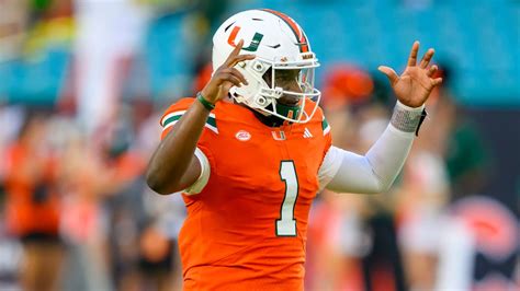 How To Watch 4 Miami Hurricanes Vs Georgia Tech Football Time